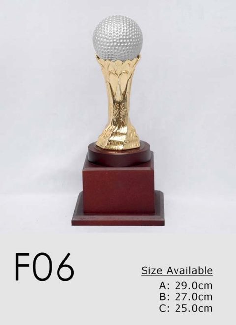 F006 Trophy – Resin Trophy | FIRST CHAMP MARKETING SDN BHD